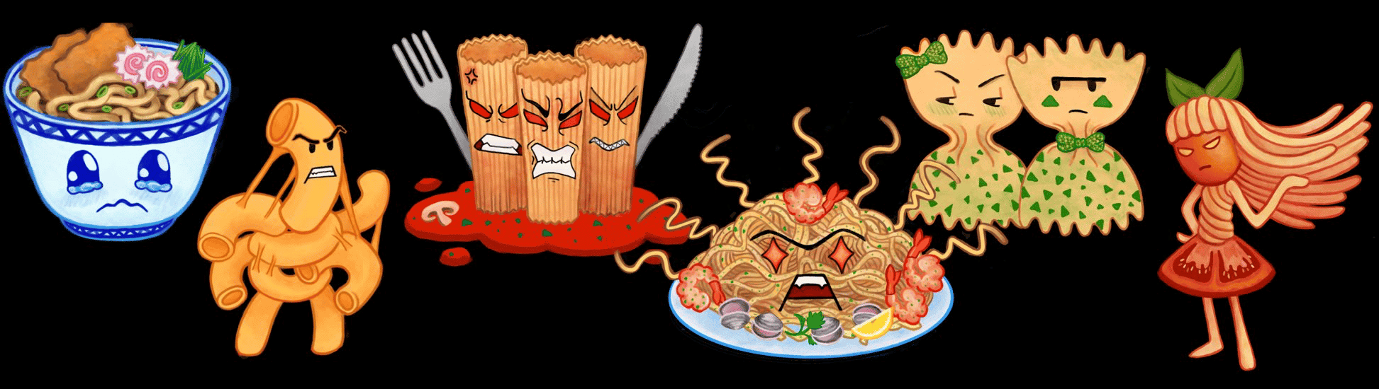 The Angry Noodle - *noodle noises*